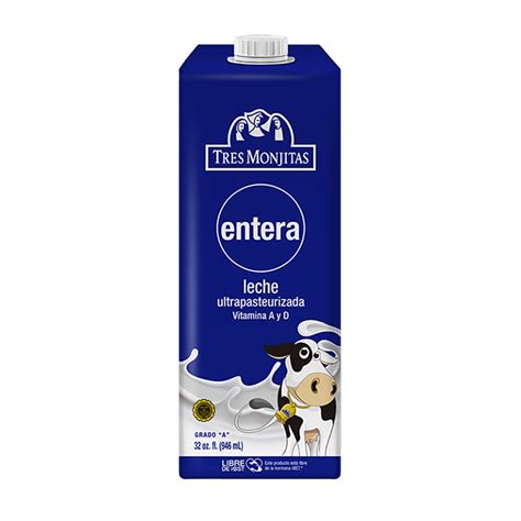 Leche Uht Tres Monjitas