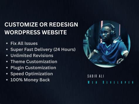 Design Redesign Fix Issues Edit Clone Copy Or Revamp Wordpress