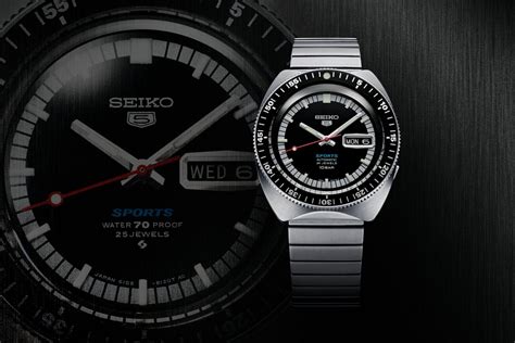 The Seiko 5 Sports 55th Anniversary Limited Edition Srpk17 And Three