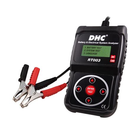 Dhc Rt003 Digital Battery Tester And Electrical System Analyzer Clearance Sale Lazada Ph