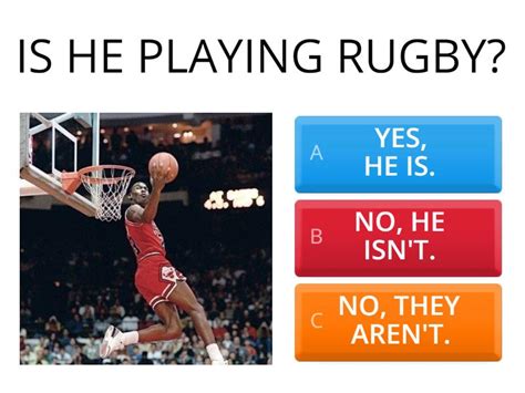 Present Continuous Interrogative Game اختبار تنافسي