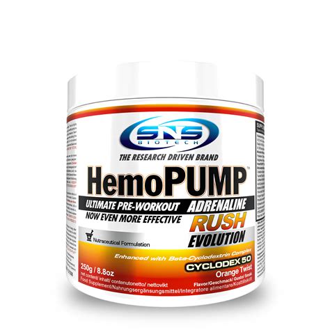 Sns Hemopump 250g Fitnessgrossisten