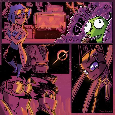 Invader Zim Fan Art Page By Epiclife Art On Deviantart