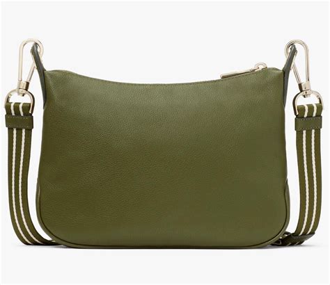 Kate Spade Rosie Large Crossbody Military Green Leather K5807 Army Nwt