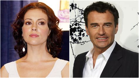 Alyssa Milano Honors Julian Mcmahon With Nostalgic Throwback Photos