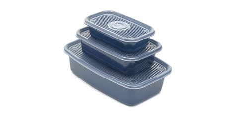 Resuable Rectangular Plastic Food Storage
