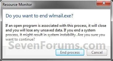Resource Monitor Troubleshoot Unresponsive Program Tutorials