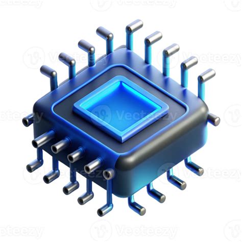 Wonderful Abstract A Single Microchip Magnified Immensely Intricate