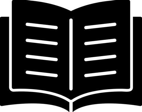 Icono De Vector De Libro Abierto 20409554 Vector En Vecteezy