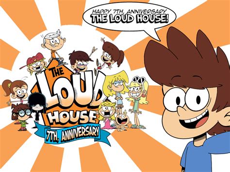 Happy 7th Anniversary The Loud House By Bluespider17 On Deviantart