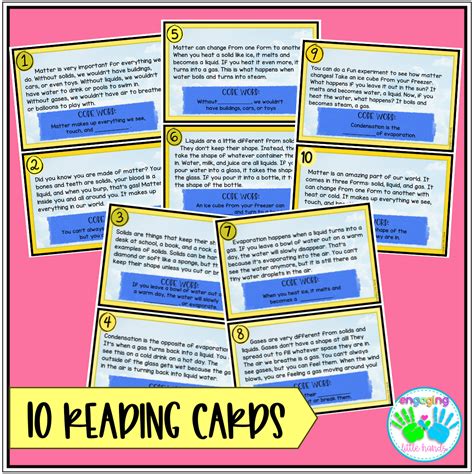 Solid Liquid Gas Reading Comprehension Pdf At Bridget Powers Blog