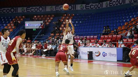 Letran Overpowers Perpetual Improves To 7 3 The Lance Official