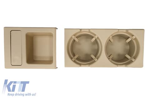 Holder Cup And Coin Box Suitable For Bmw 3 Series E46 1998 2005 Beige