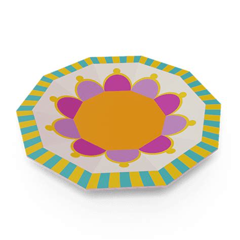 Gypsy Princess Teacup Paper Model Paperscene