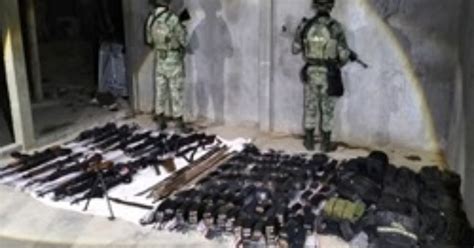 Detienen A 14 Sicarios En San Ignacio Sinaloa Les Decomisan Arsenal Bélico Infobae
