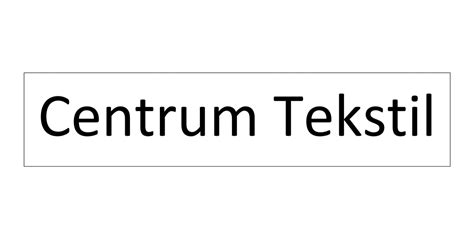 Centrum Tekstil