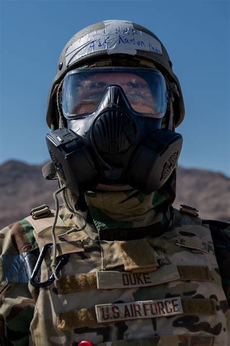 Cbrn Training Nellis Air Force Base Article Display