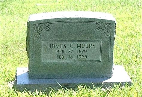 James C Moore 1879 1965 Mémorial Find A Grave