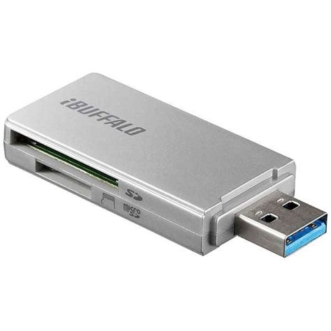 Bscr27u3sv Microsdsdカード専用カードリーダー Bscr27u3シリーズ シルバー Usb3020