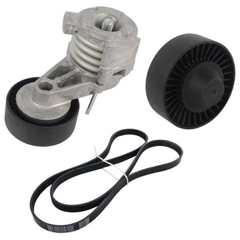 Serpentine Belt Tensioner Idler Pulley Kit For Bmw 128i 325i 525i 530i