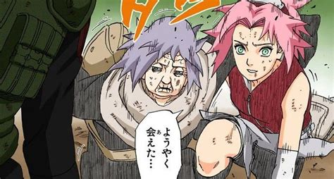 Sakura And Chiyo Manga Color Personajes De Naruto Shippuden Animes