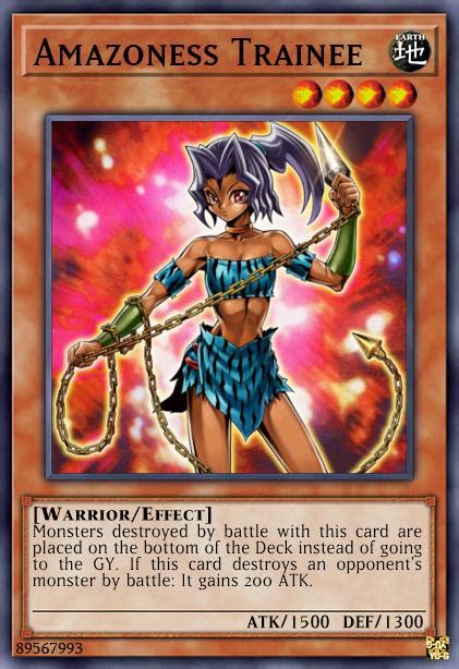 Yu Gi Oh Wiki Amazoness Trainee