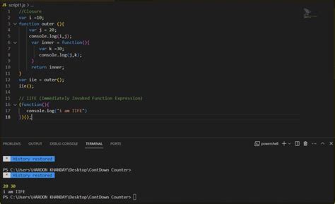 Learn About Javascript Closures And Iife Haroon Nissar Posted On The