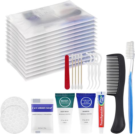 Toiletry Kits Travel Essentials Disposable Hygiene In Bulk