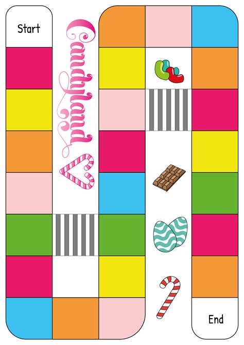 Candyland Board Game 10 Free Pdf Printables Printablee