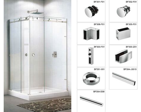 Customized Decorative Ss304 Ss316 Shower Enclosure Accessories Shower