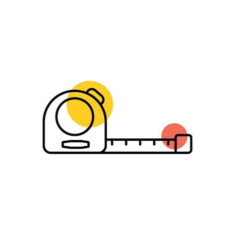 Premium Vector Tape Measure Icon