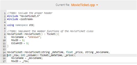 Solved Given A Ticket Class Defined In Ticketh And