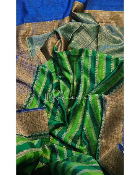 Resham Wala Embroidery Saree Banaras Reshamwala In Profile Pinterest