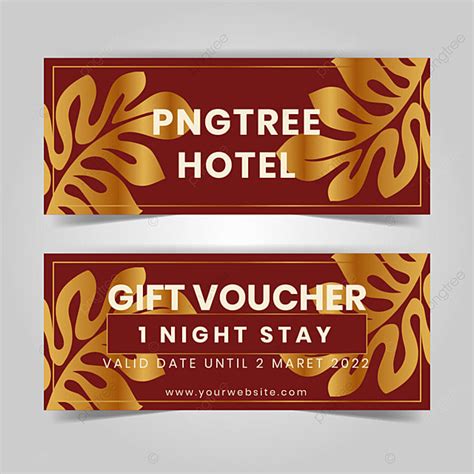 T Voucher For Hotel Free Stay Template Template Download On Pngtree