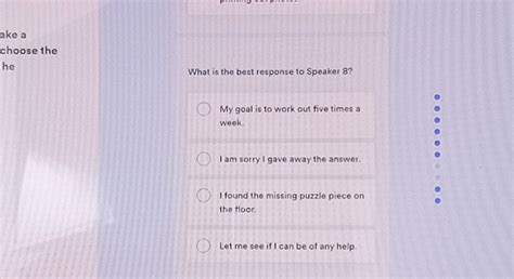 Ake A Choose The He What Is The Best Response Studyx