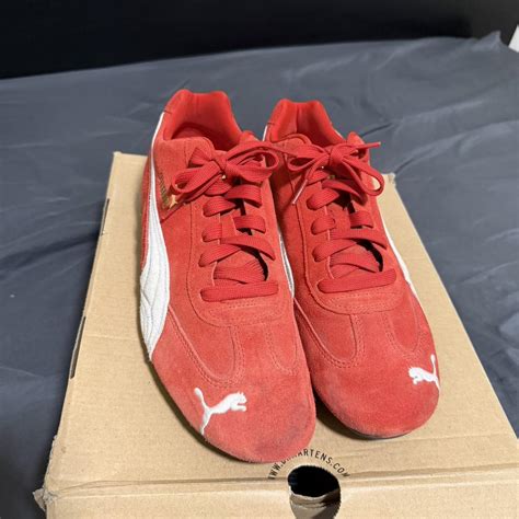 Puma Red Speed Cats Size 115 Depop