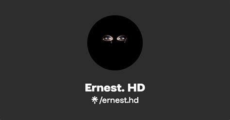 Ernest Hd Instagram Tiktok Linktree