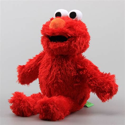 New Premium Quality Sesame Street Large Elmo And Cookie Monster Plush