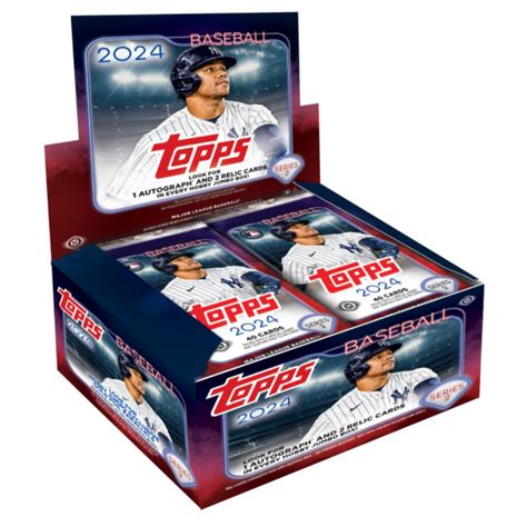 2024 Topps Series 2 Baseball Hobby Jumbo 6 Box Case Free Shipping