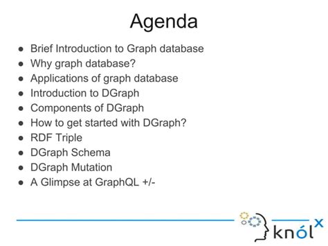Introduction To Dgraph A Graph Database Pptx