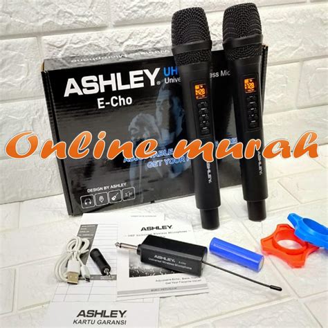 Jual Mic Wireless Ashley E Cho Ashley E Cho Ashley Echo Original Shopee Indonesia