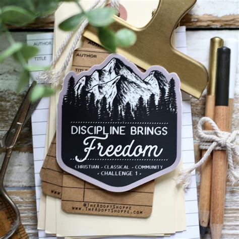 Discipline Brings Freedom Challenge 1 Classical Conversations