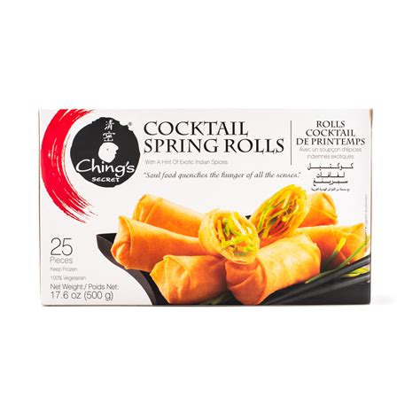 Get Chings Secret Cocktail Spring Rolls 25pcs Frozen Delivered Weee Asian Market