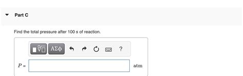 Solved The Specific Rate Constant For The First Order