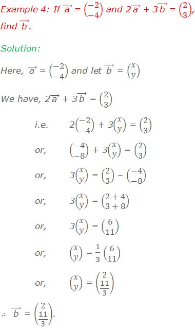 10 Math Problems Vector Operations