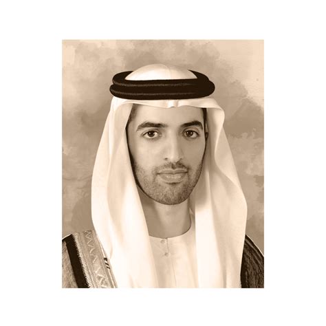 Official Portrait Of His Highness Sheikh Mohammad Bin Saud Bin Saqr Al Qasimi Brown Shop