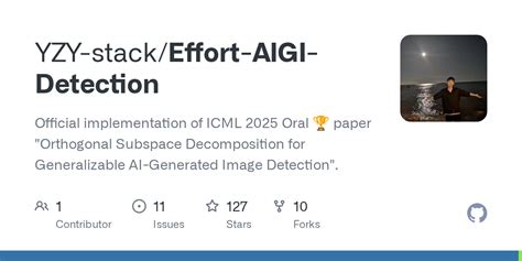 Github Yzy Stack Effort Aigi Detection Official Implementation Of