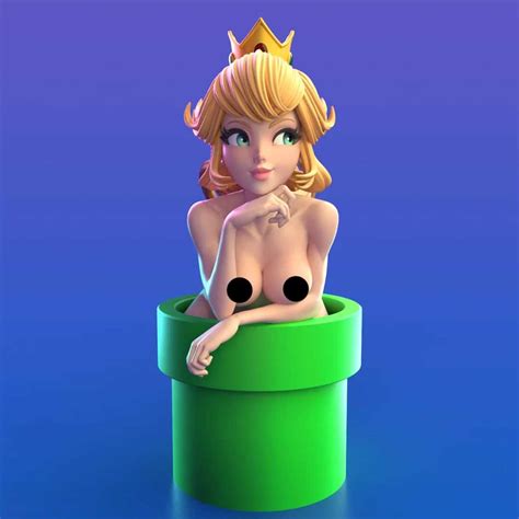 Peach Nsfw Super Mario Bros Stl 3d Print Files 3d Kiee Shop