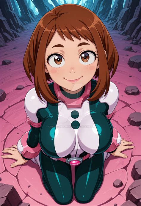 Ochako Uraraka Mha Zero Gravity Spirit By Chromacultfantasies On Deviantart