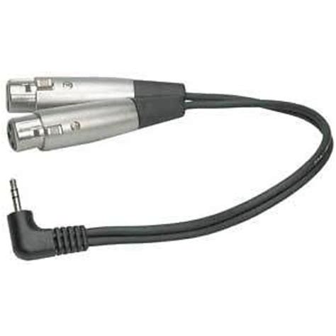 Hosa Cyx 401f 35mm To Xlr Y Cable 1ft